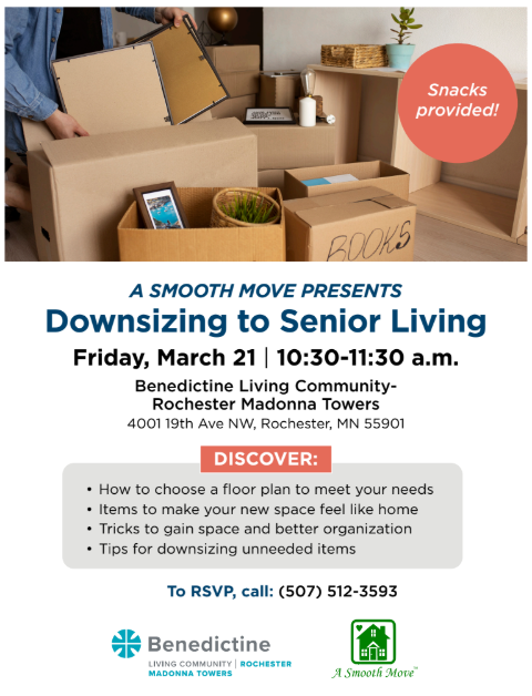 March 21 Downsizing Landing Page - RSVP -MT